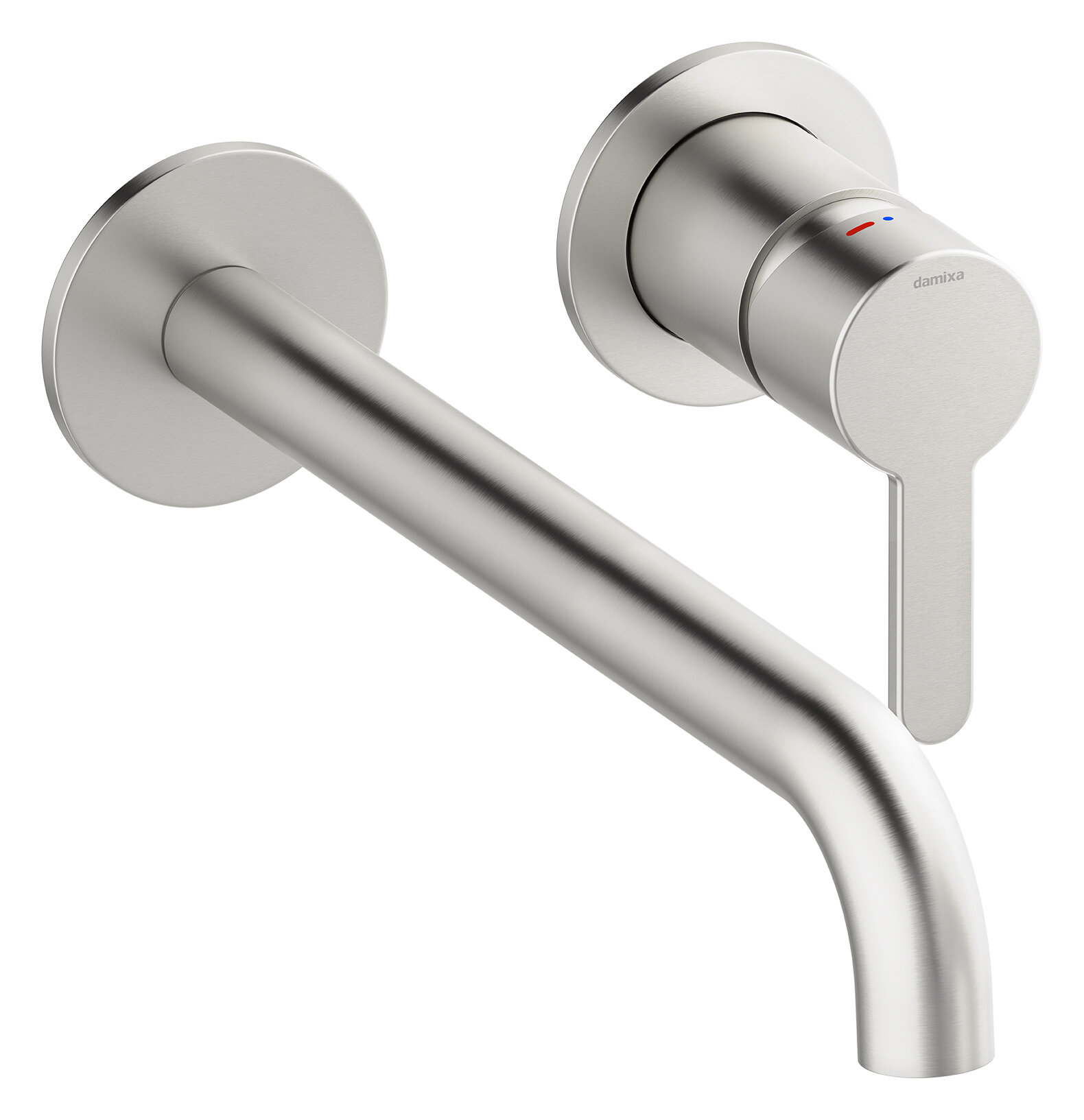 Inbouw Acier PVD Silhouet Set de finition mélangeur mural [https://damixa.nl]