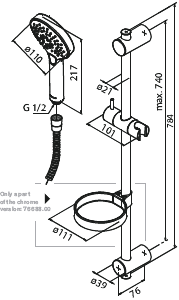 Silhouet Chroom Flex [https://damixa.nl]